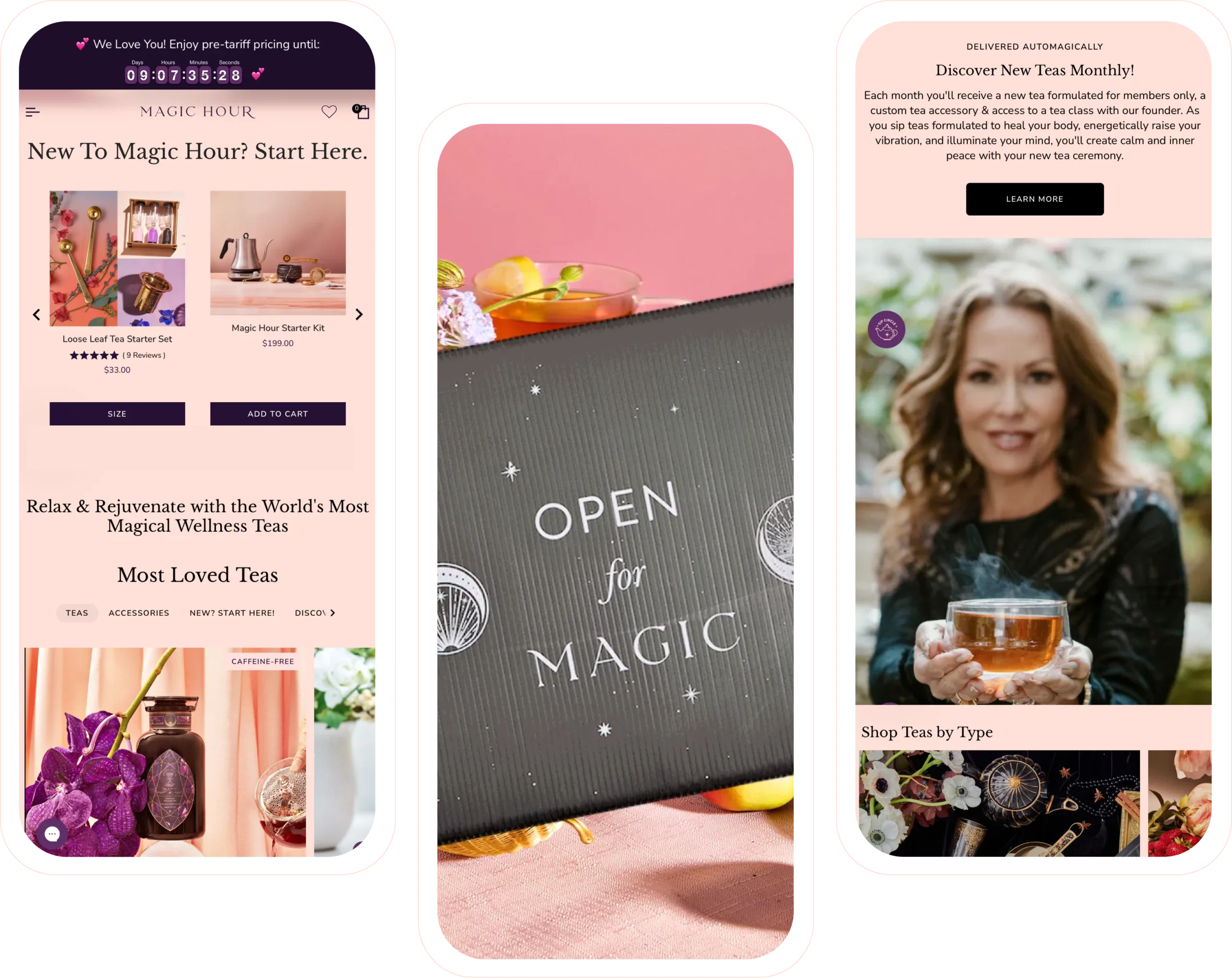 Tea Magic – Shopify Plus E-Commerce Website by Storm Brain